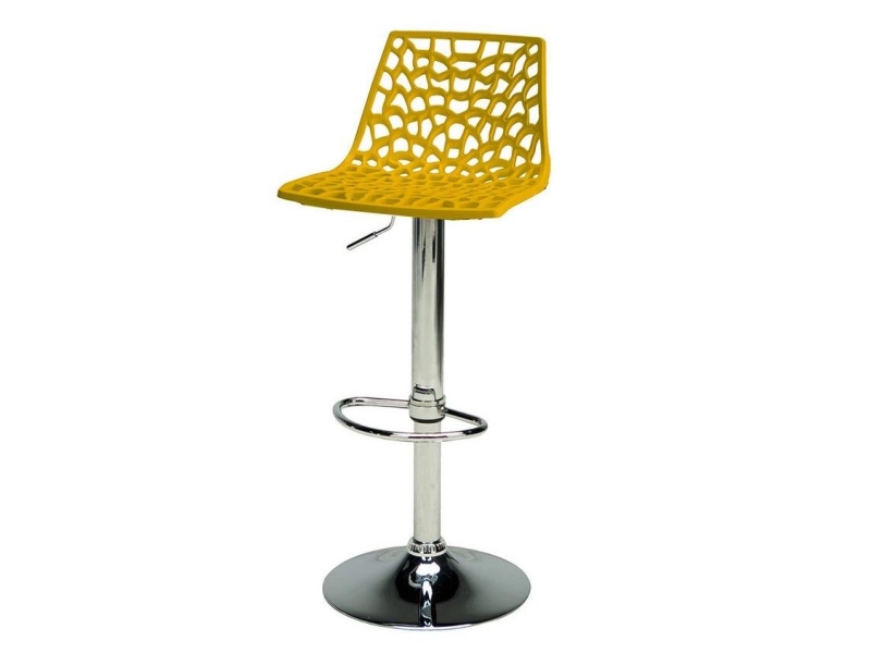 Scaune Insula de Bar - Scaun Bar Spyder Galben